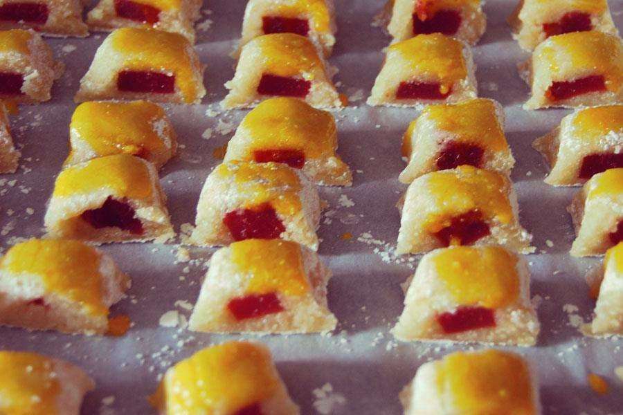 Receta paras hacer panellets de membrillo – Casa Perris